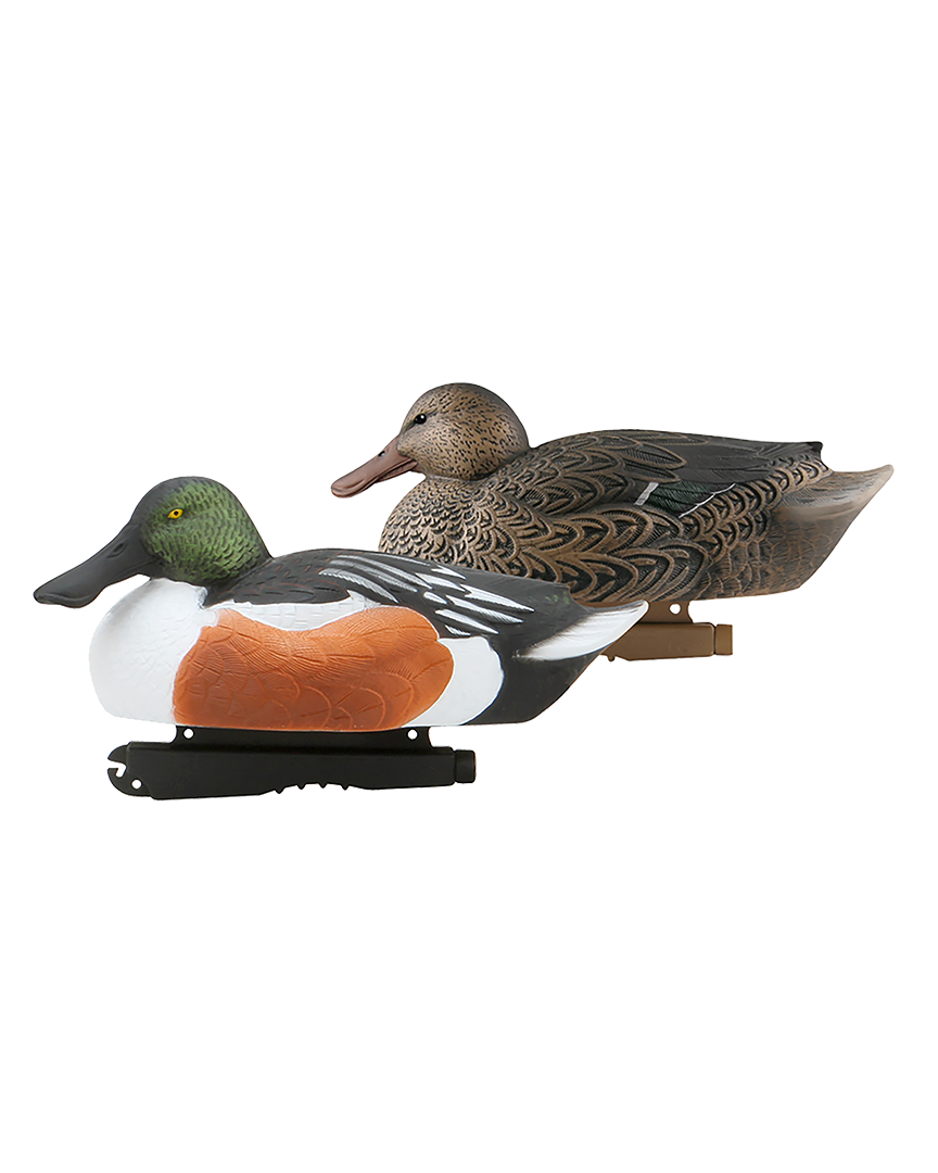 Diver Decoys Northern Flight Shoveler Duck Decoys (4 Drakes & 2 Hens ...