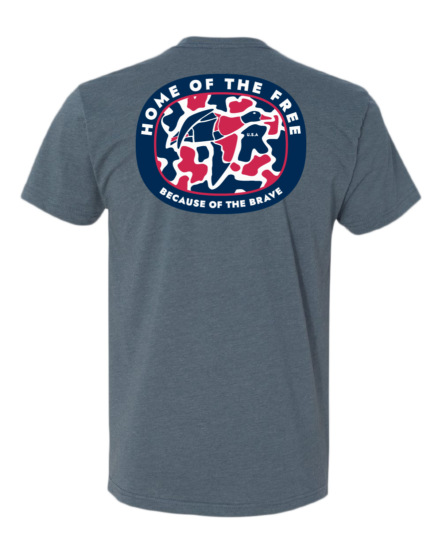Banded Patriotic Seal Tee - May 2024 Tee of the Month