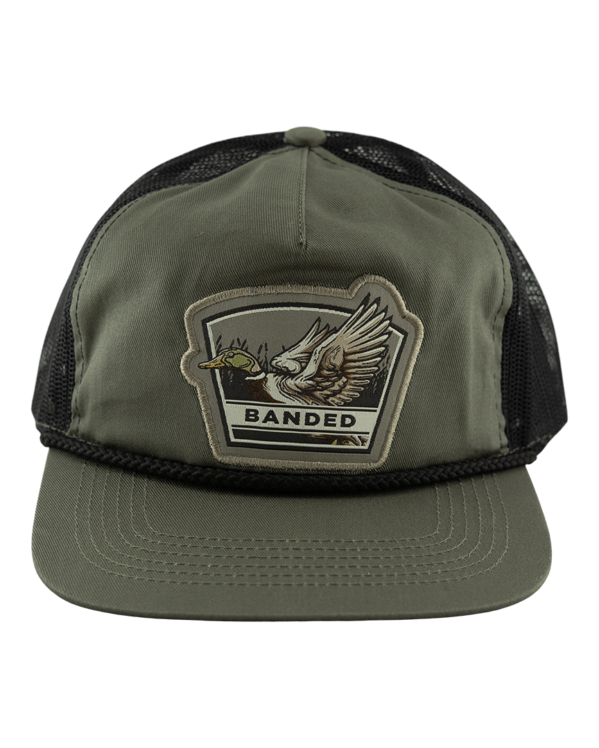 Flying Mallard Trucker Cap – Banded
