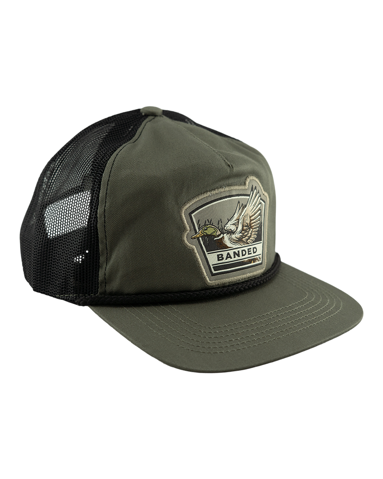 Flying Mallard Trucker Cap – Banded