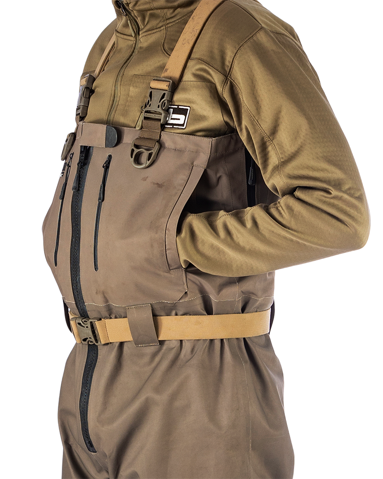 Black Label Elite Zipper Uninsulated Wader - Marsh Brown – Banded
