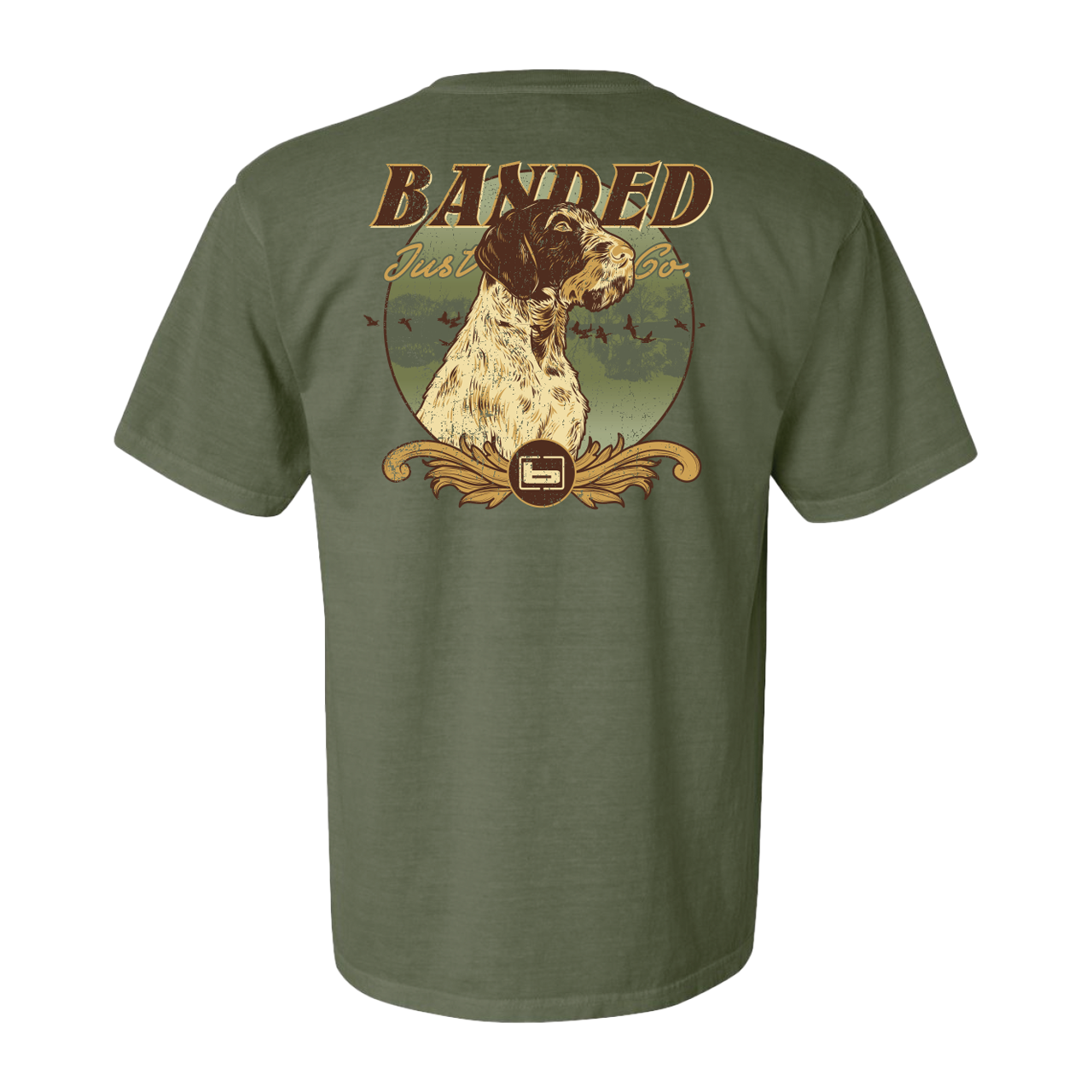 Banded Wirehaired Pointer Tee - June 2024 Tee of the Month