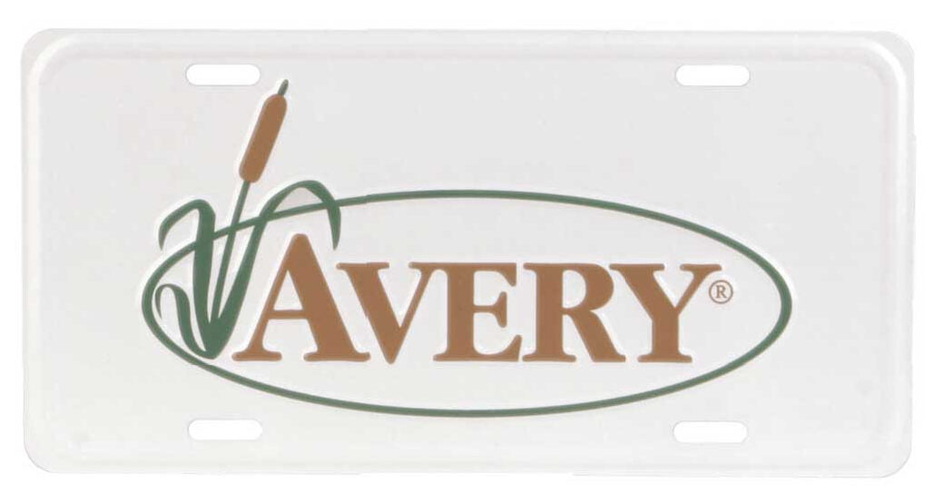 Aluminum License Plate - Banded Hunting Gear