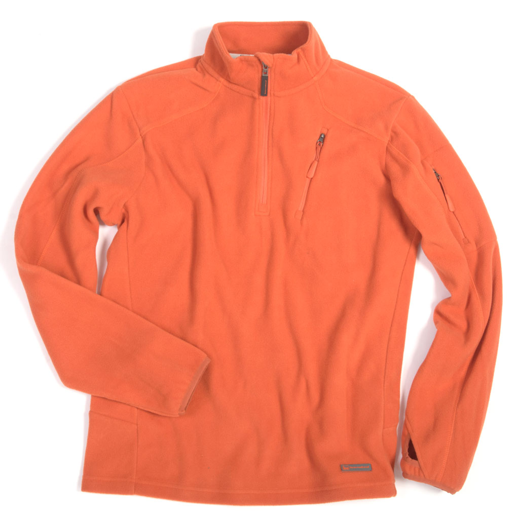 Banded 1/4 Zip Camp Shirt